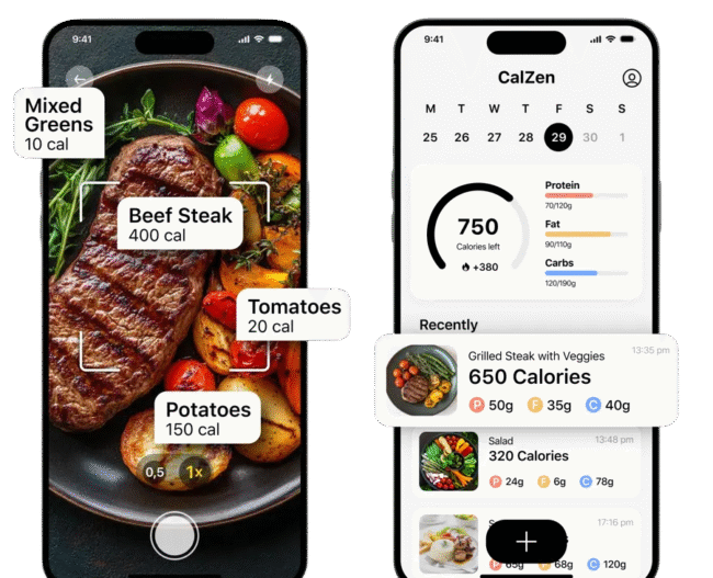Calzen AI — умный счётчик калорий на русском | Попробуйте бесплатно