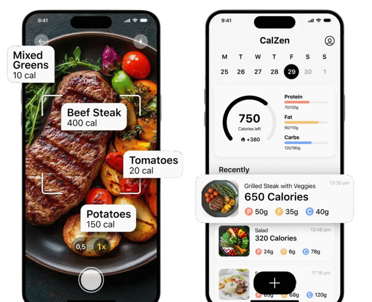 Calzen AI — умный счётчик калорий на русском | Попробуйте бесплатно